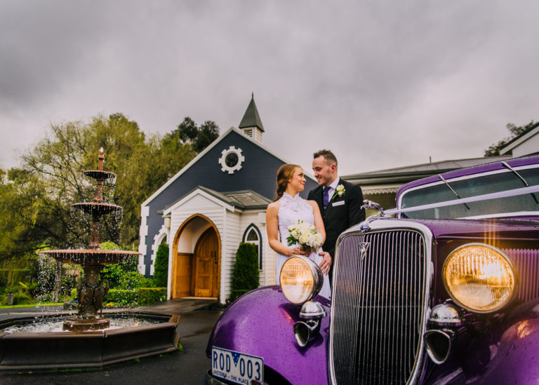Trenavin Chapel Wedding, Phillip Island - Chloe and Andy